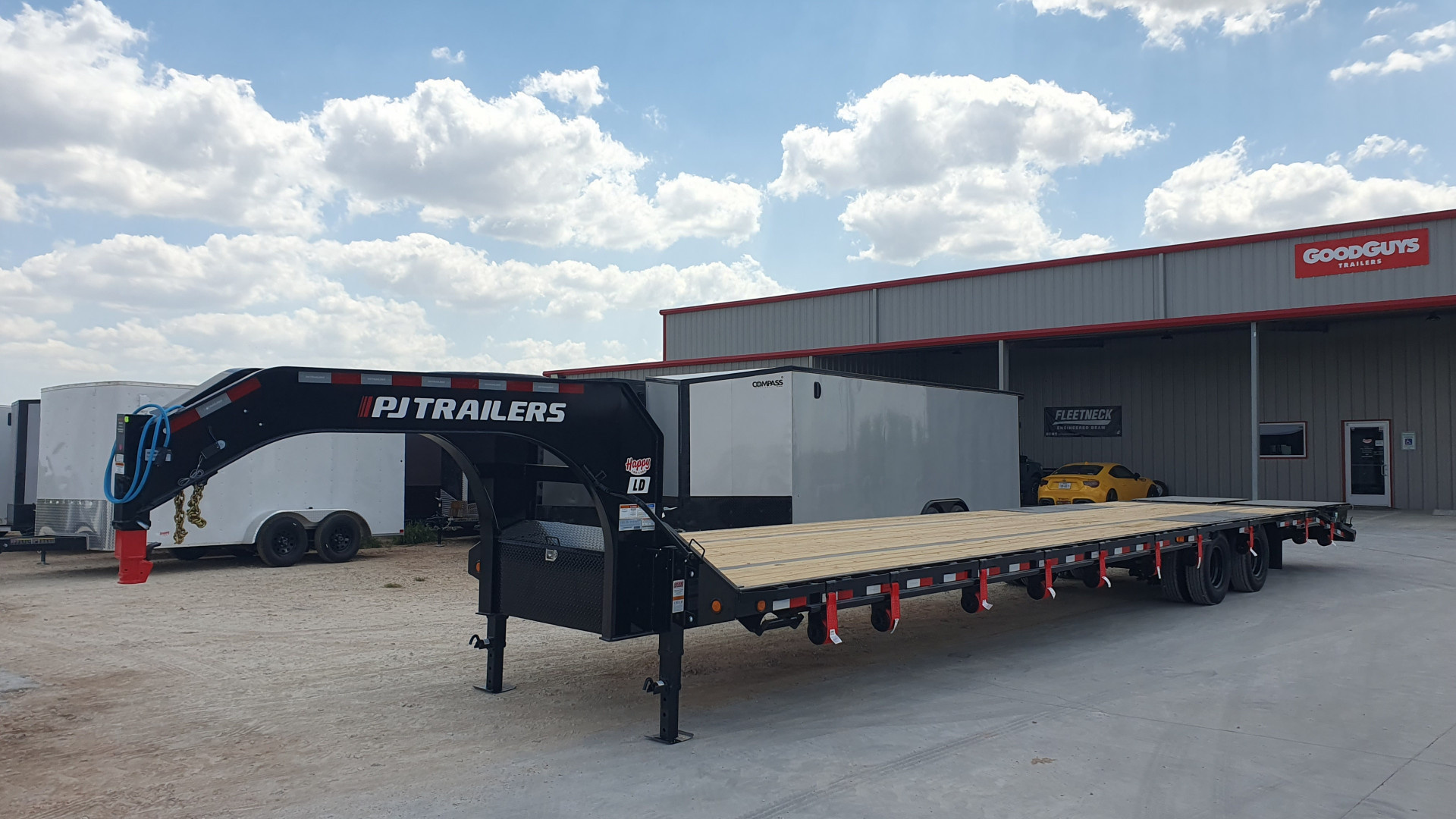 New 2026 PJ 102"x40' GN Low-Pro Flatbed w/ Duals - LD for sale in ...