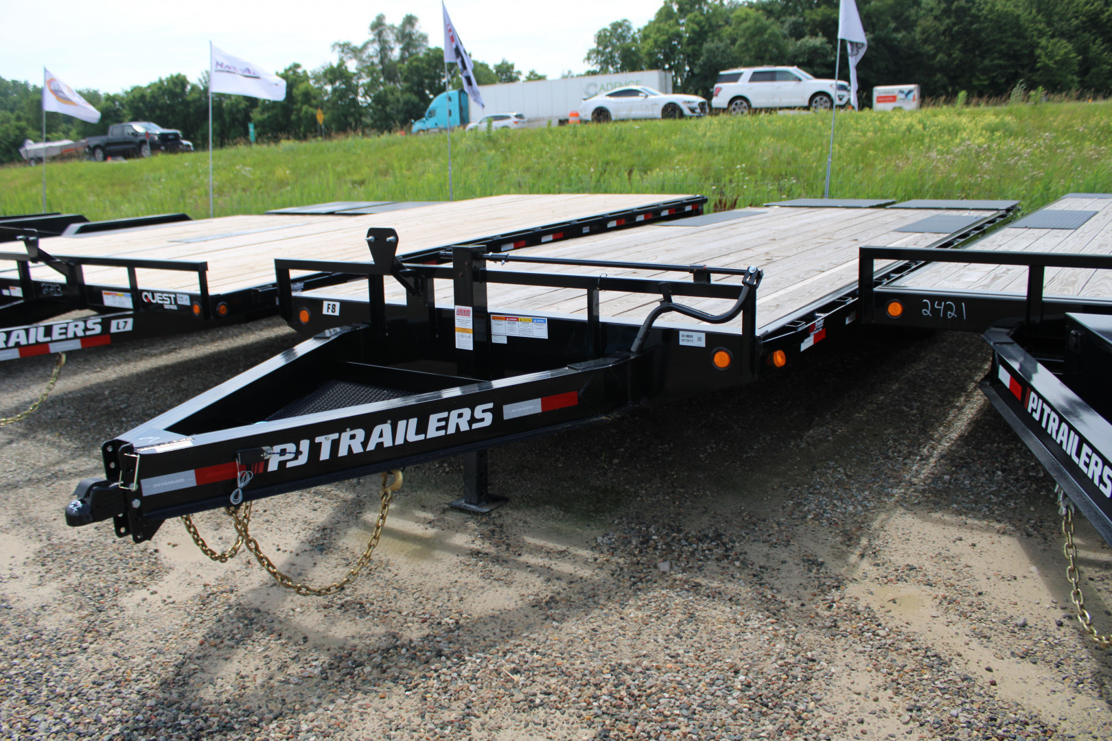 New 2026 PJ Trailers 24' F8 DECK OVER EQUIPMENT TRAILER WITH MONSTER ...