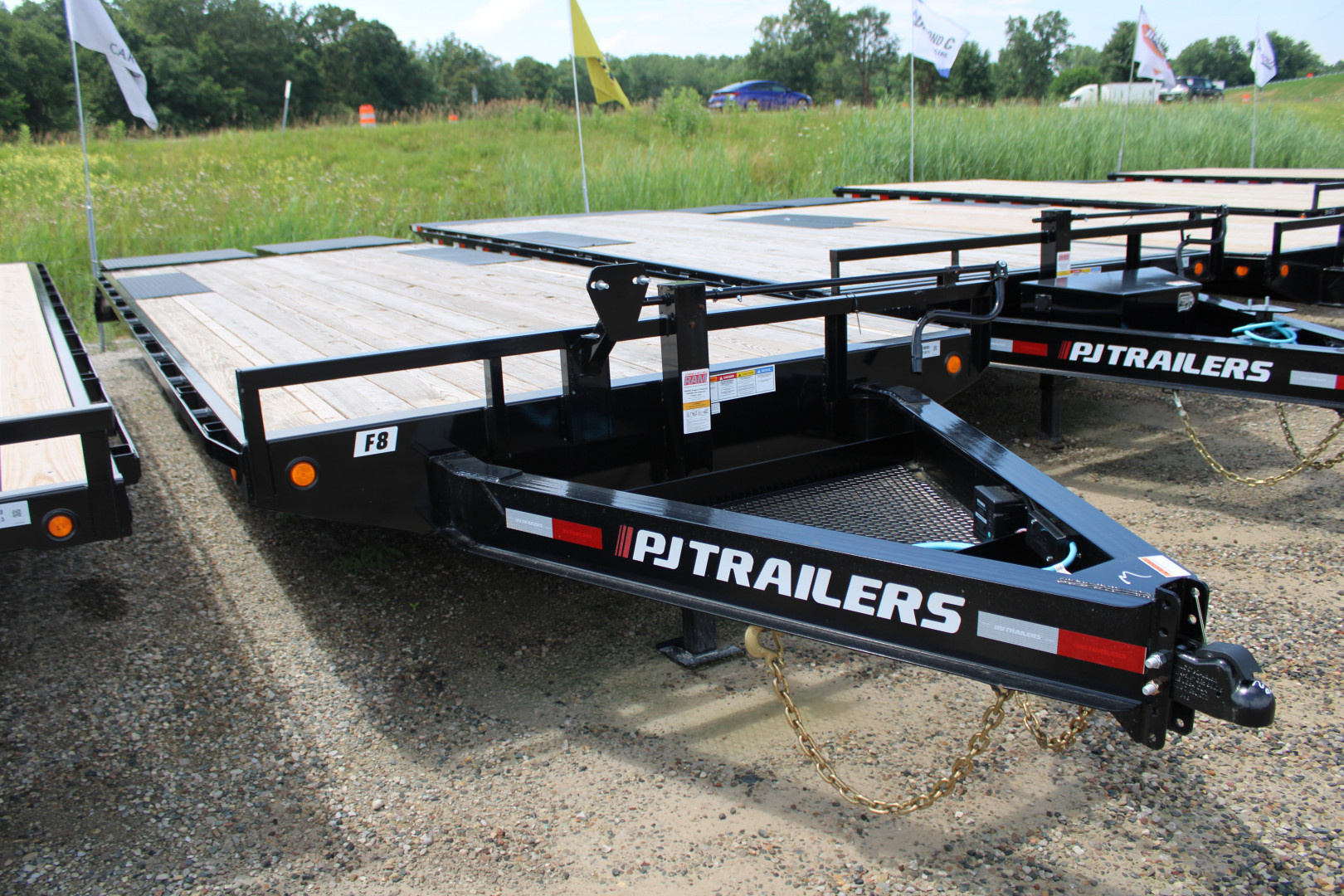 New 2026 PJ Trailers 24' F8 DECK OVER EQUIPMENT TRAILER WITH MONSTER ...