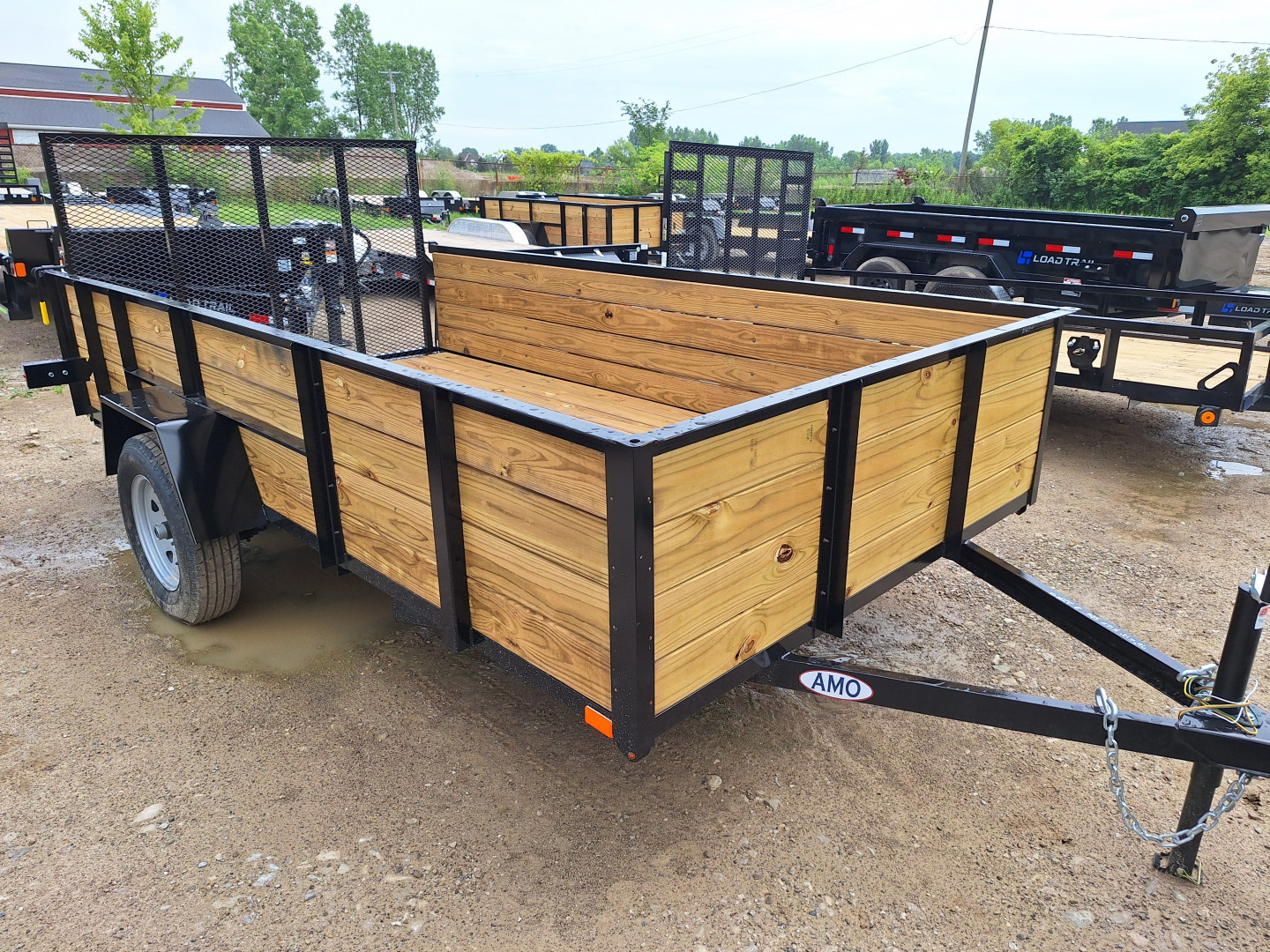 New 2025 AMO 76x12 High Wood Side Utility Trailer for sale in Lake ...
