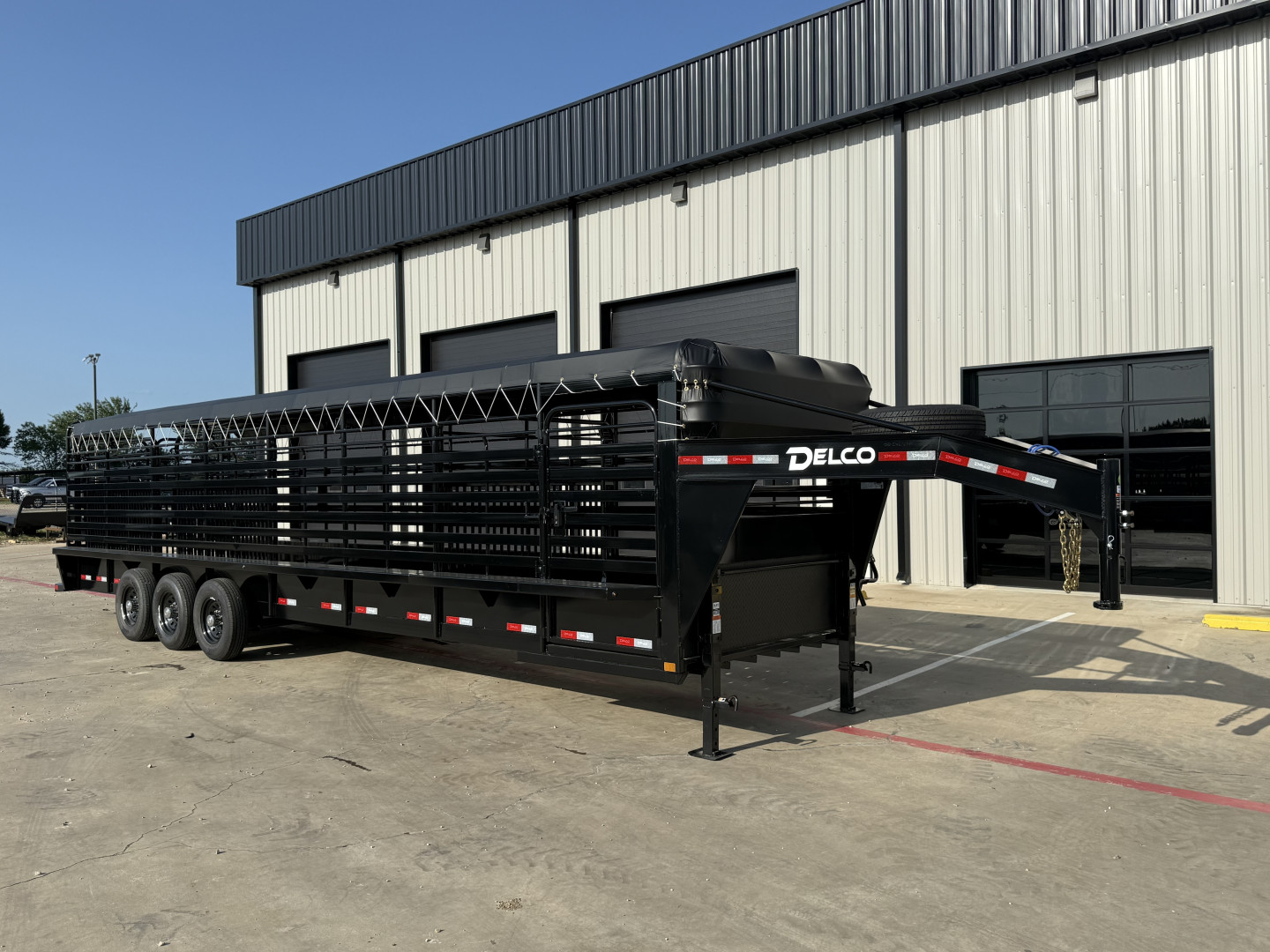 New 2026 Delco Trailers B832 Stock / Stock Combo Trailer 40957