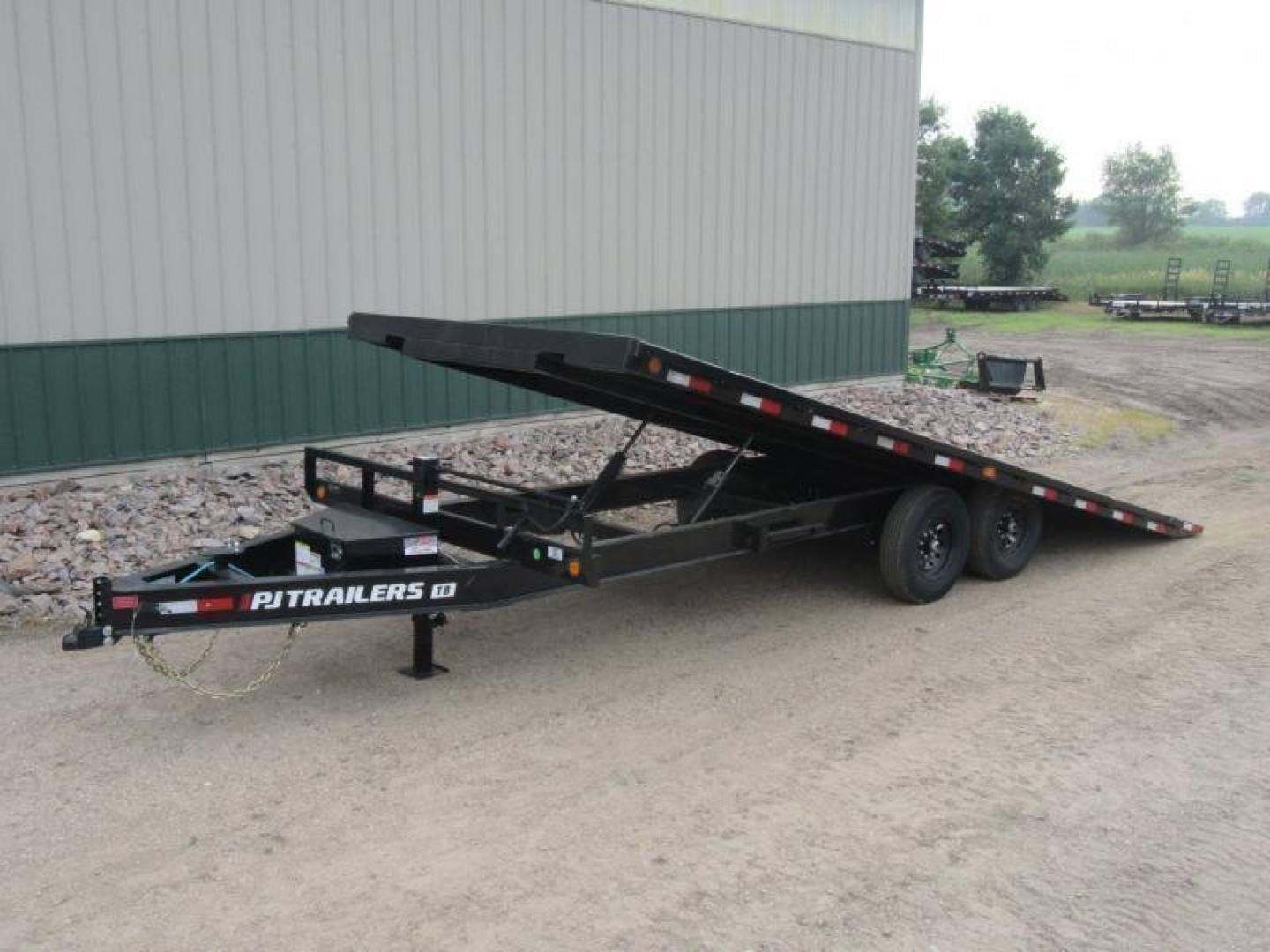 New 2025 22' 14k PJ Deck-over Tilt Trailer for sale in Renville, MN