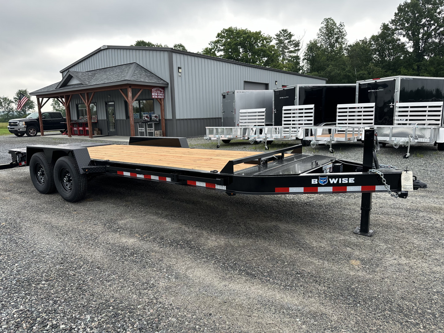 New 2026 BWISE EF20-14 HD Equipment Trailer