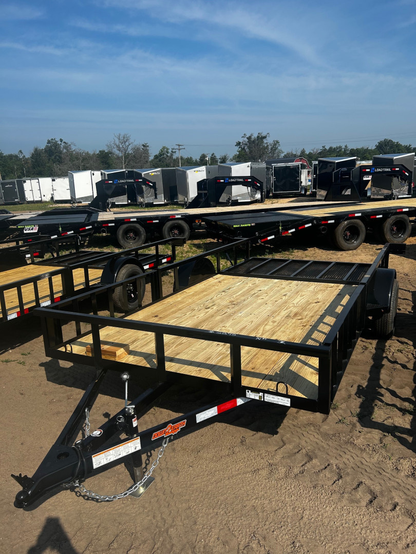 New 2025 Down 2 Earth Trailers 76X14 LANDSCAPE Utility Trailer for sale ...