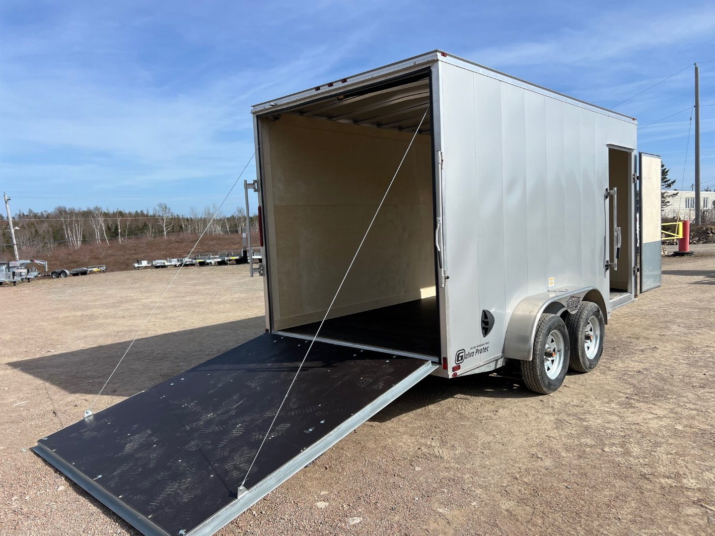 New 2025 Gator Elite 7 x 14 Cargo / Enclosed Trailer