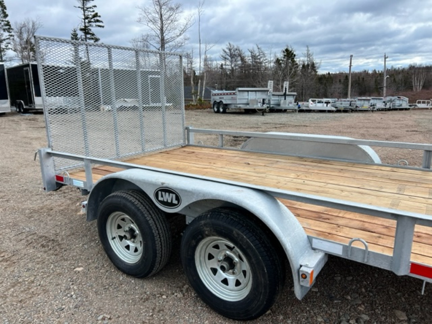 New 2026 LWL Trailers 80" x 14' Utility Trailer
