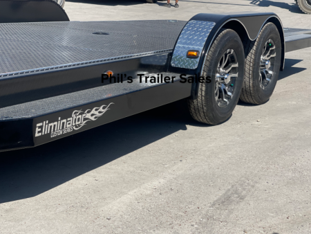 New 102 Ironworks 23' ELIMINATOR CAR HAULER FULL TILT STEEL DECK ...