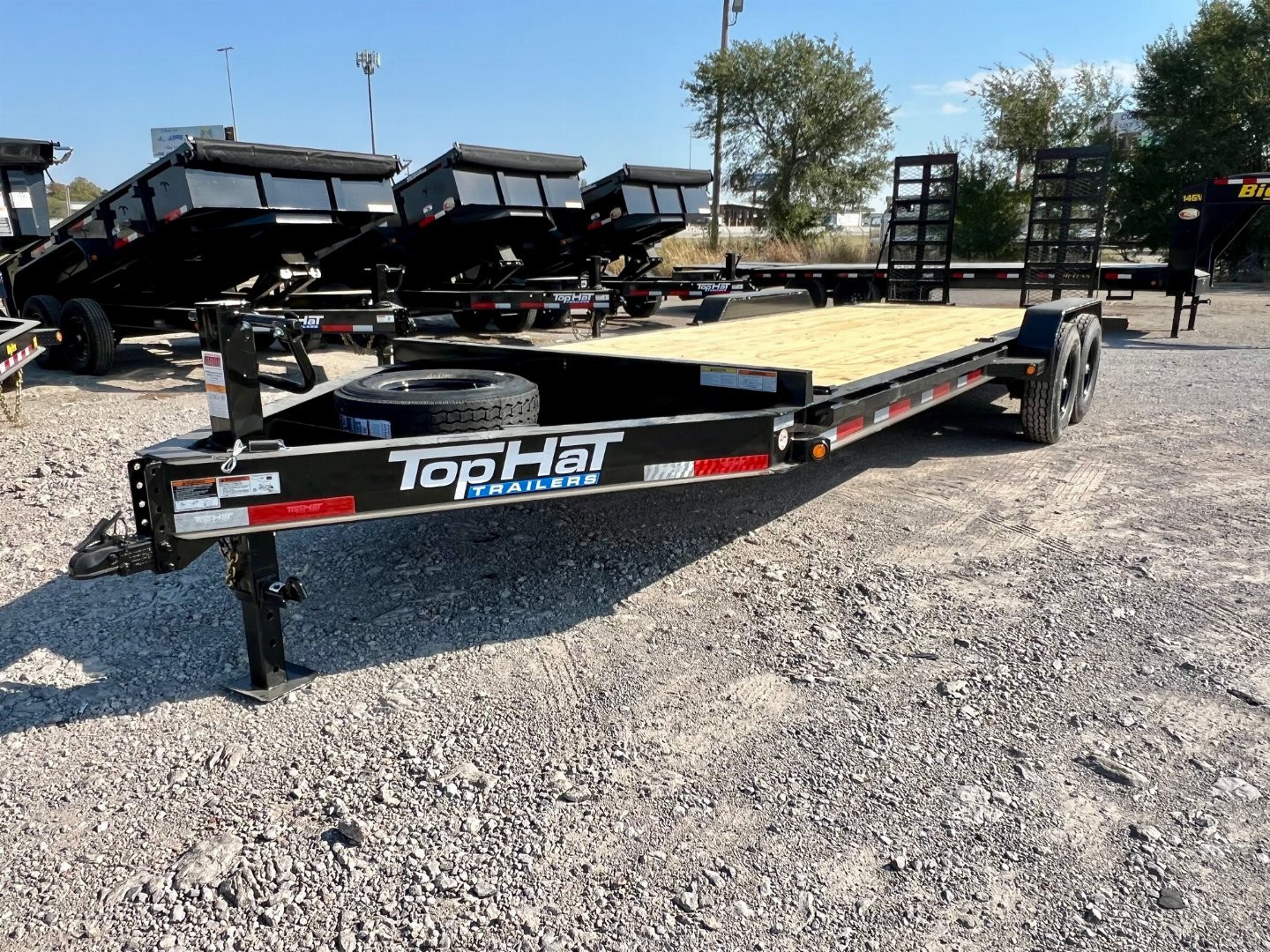 New 2025 Top Hat Trailers EB22x83 I-Beam Equipment Trailer for sale in ...