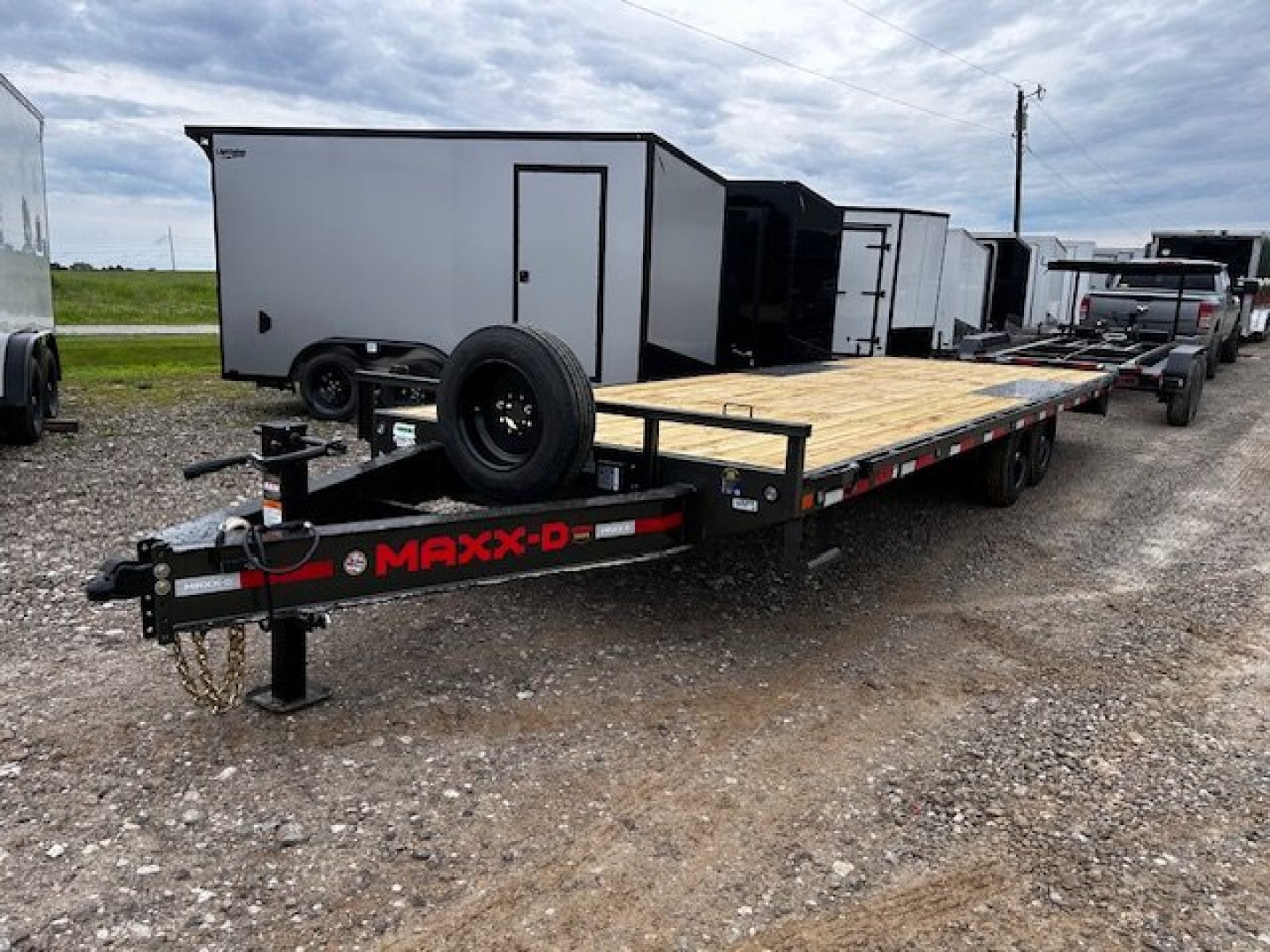 New 2026 MAXXD DOX 102"X24' DECKOVER BUMPER/PINTLE 8K AXLES PULL 17.5K ...