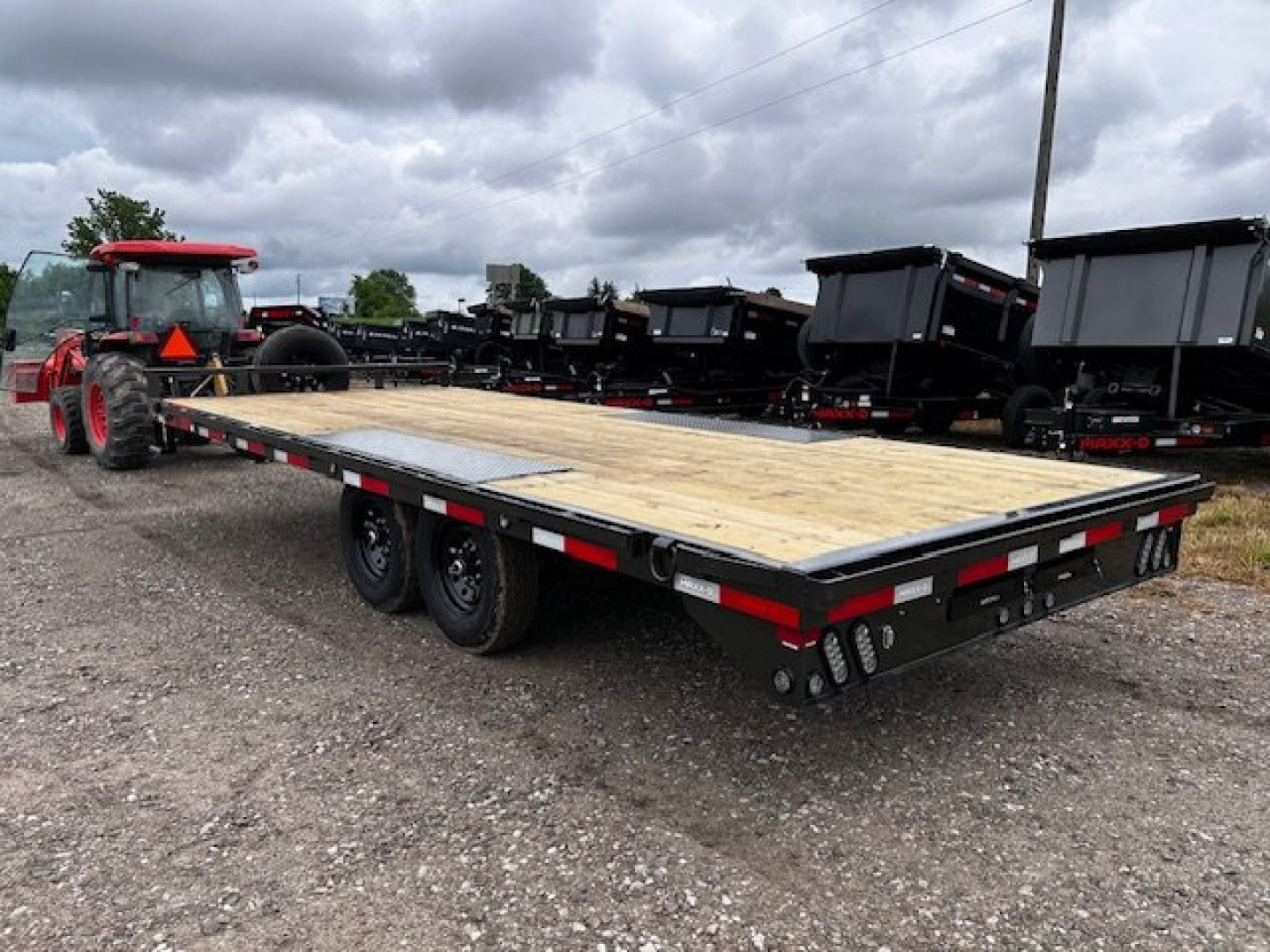 New 2026 MAXXD DOX 102"X20' DECKOVER BUMPER PULL 14K GVWR Equipment Trailer