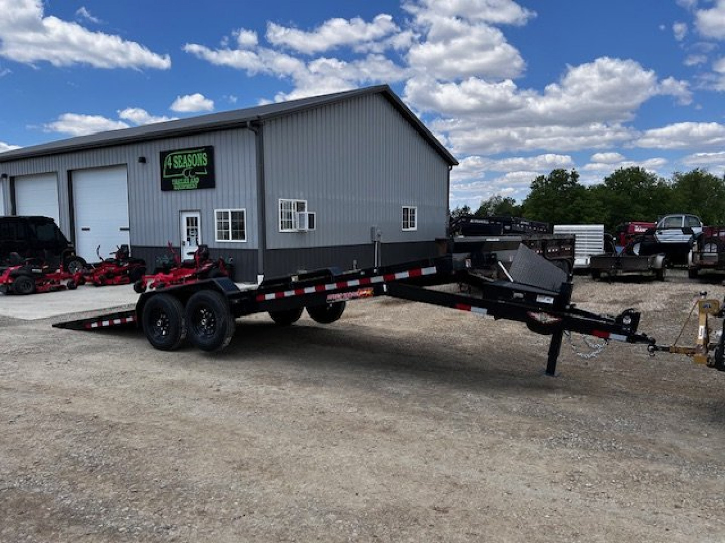 New 2025 H&H Trailers 82"X24' EX 14K SPEEDLOADER POWER TILT Car ...