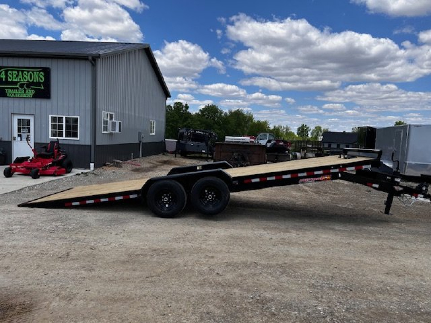 New 2025 H&H Trailers 82"X24' EX 14K SPEEDLOADER POWER TILT Car ...