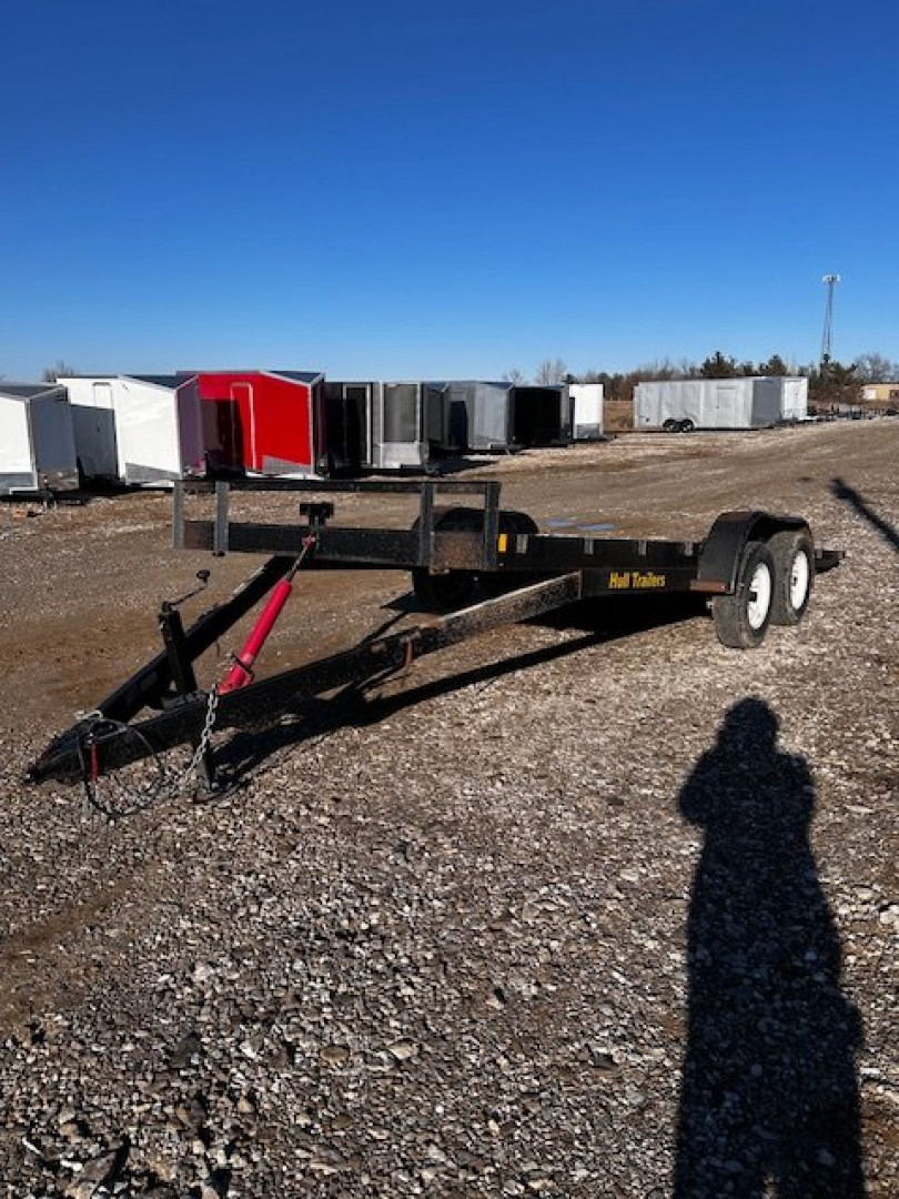 Used 2019 Hull 83"X20' Tilt Car Hauler 7k gvwr Car Hauler