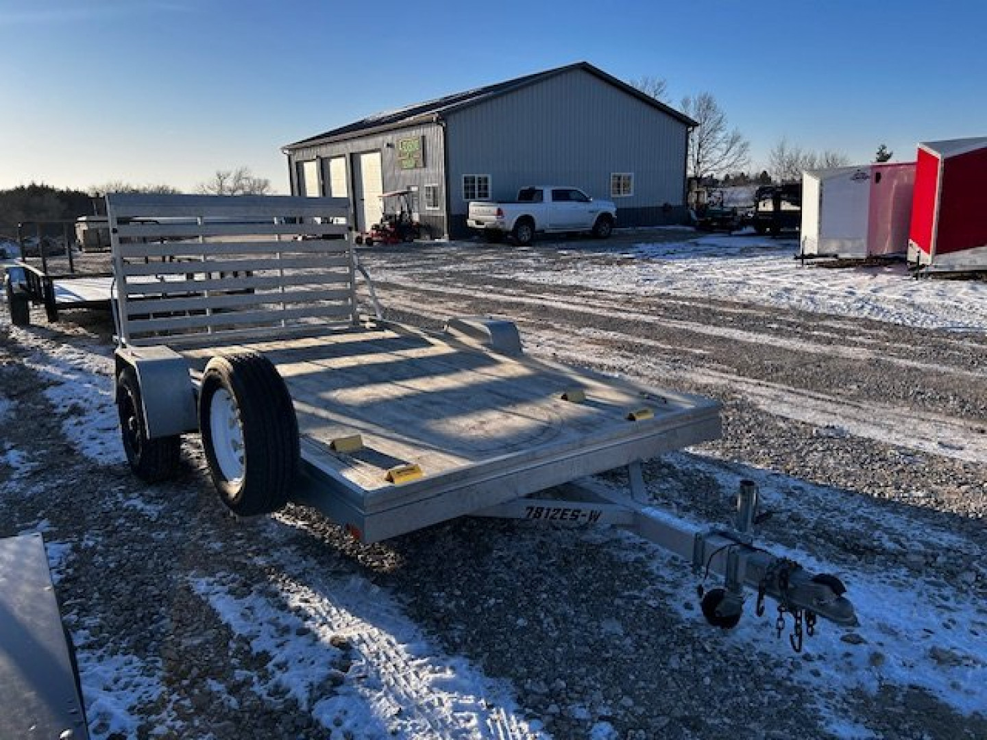 Used 2019 Aluma 78X12 ESW ALUMINUM Utility Trailer for sale in Grinnell, IA