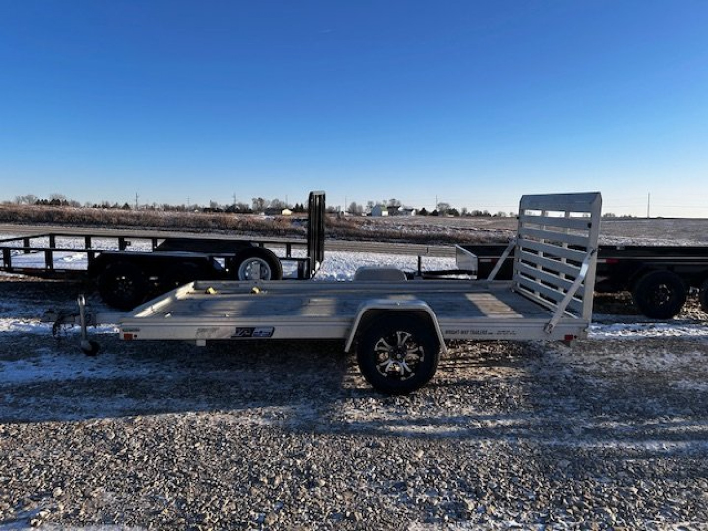 Used 2019 Aluma 78X12 ESW ALUMINUM Utility Trailer for sale in Grinnell, IA