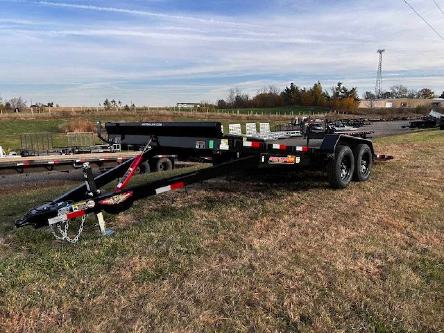 New 2025 H&H Trailers 82X20 7K SPEED LOADER TILT Car / Racing Trailer