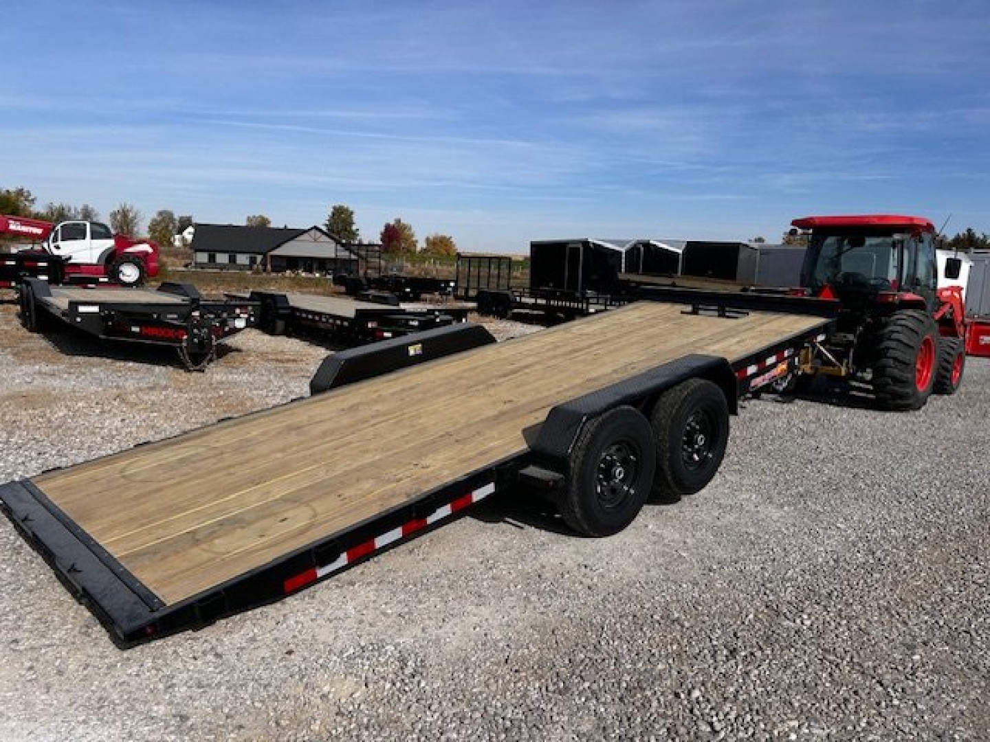 New 2025 H&H TRAILERS 82X20 14K SPEED LOADER TILT Equipment Trailer for ...