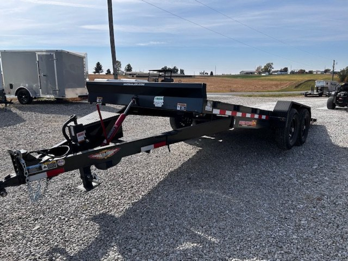 New 2025 H&H TRAILERS 82X20 14K SPEED LOADER TILT Equipment Trailer for ...