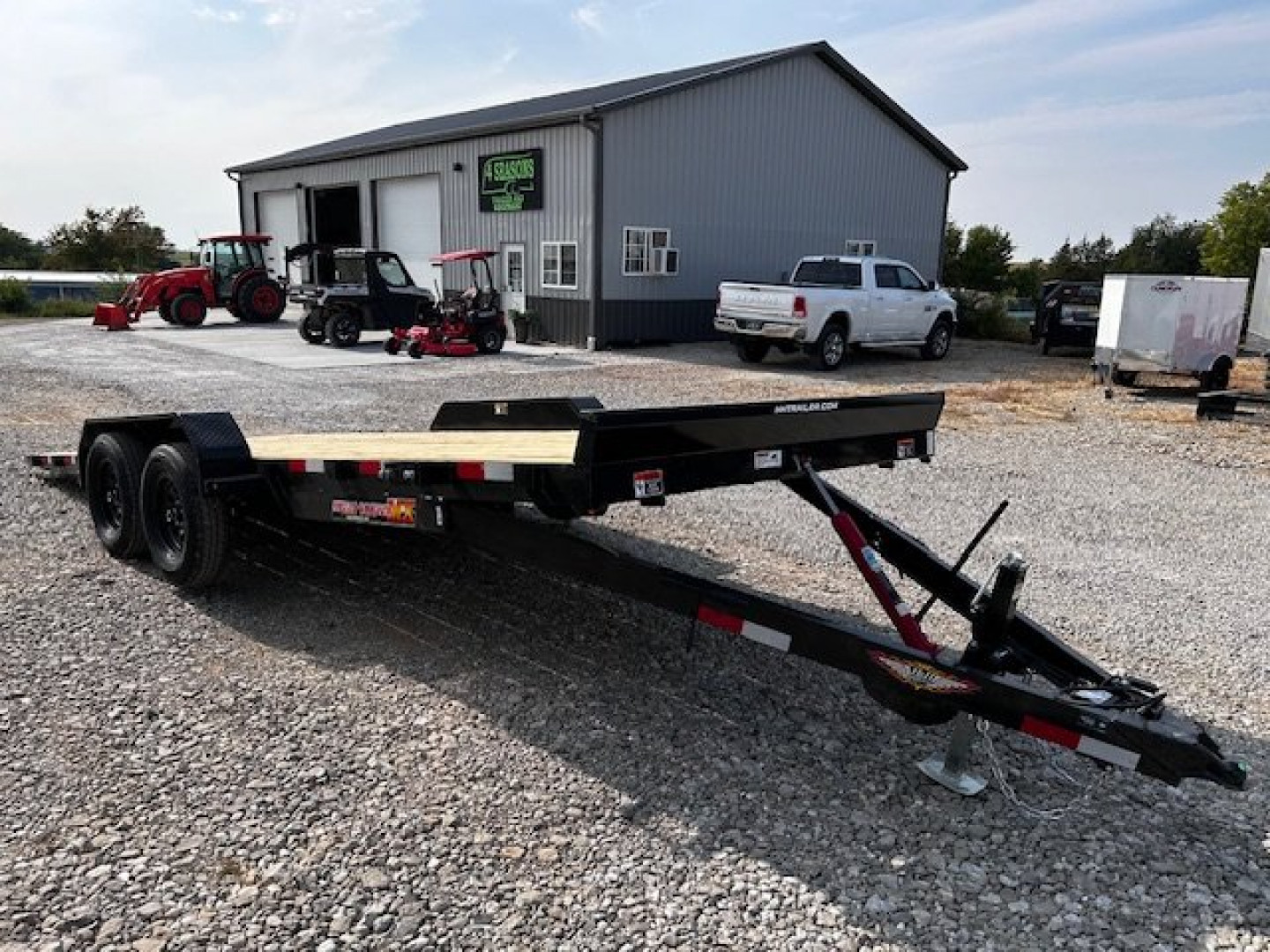 New 2025 H&H Trailers 82X20 7K SPEED LOADER TILT Car / Racing Trailer