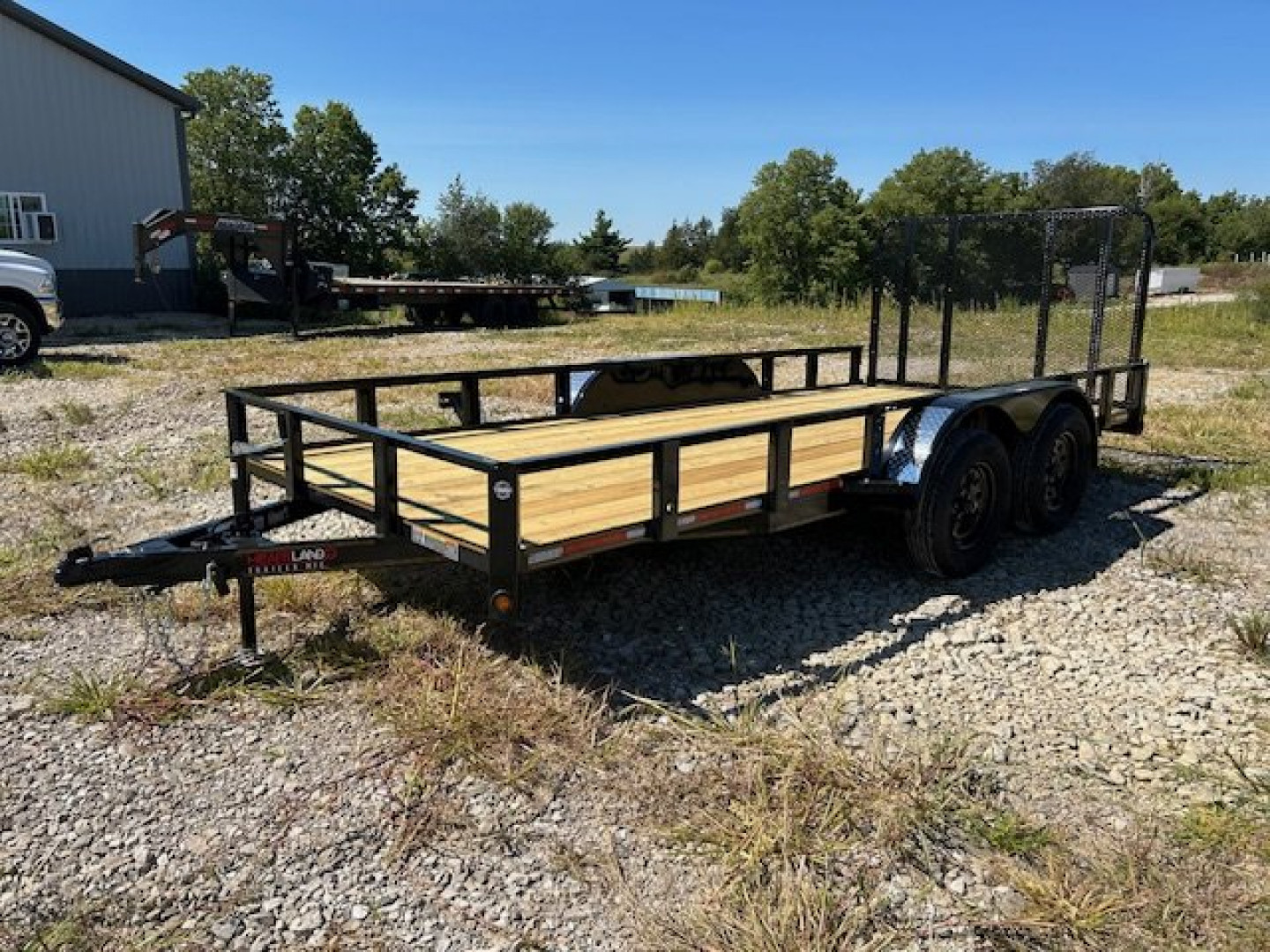 New 2024 HEARTLAND 82x16 4' tall gate Utility Trailer