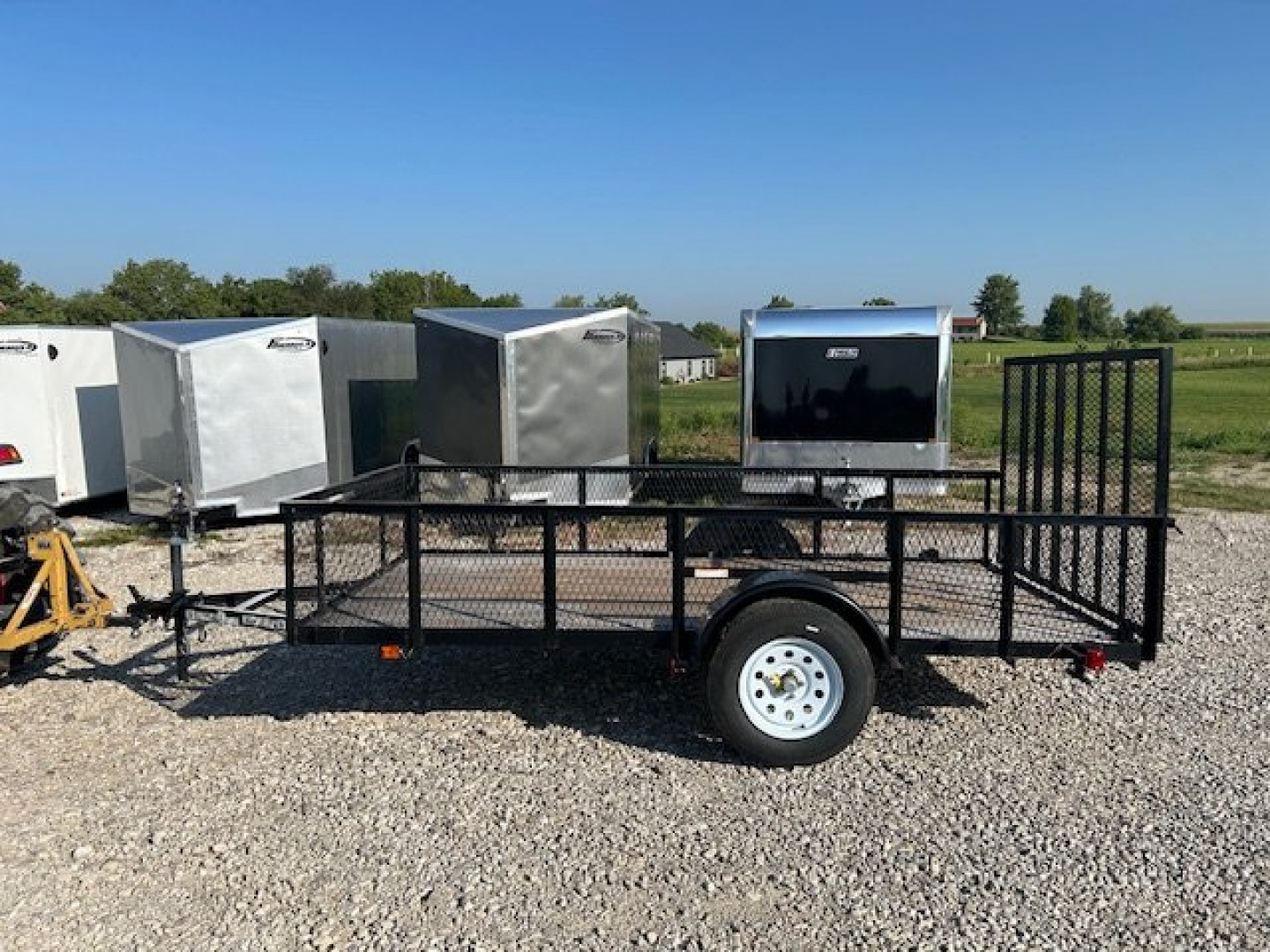 Used 2022 Patriot 76"X12' SA utility Landscape mesh sides Utility ...