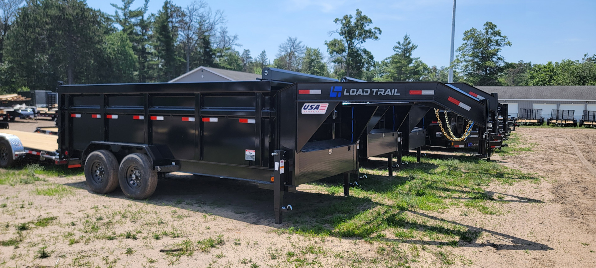 New 2026 Load Trail 83X16 4FT WALL GOOSE NECK Dump Trailer for sale in ...