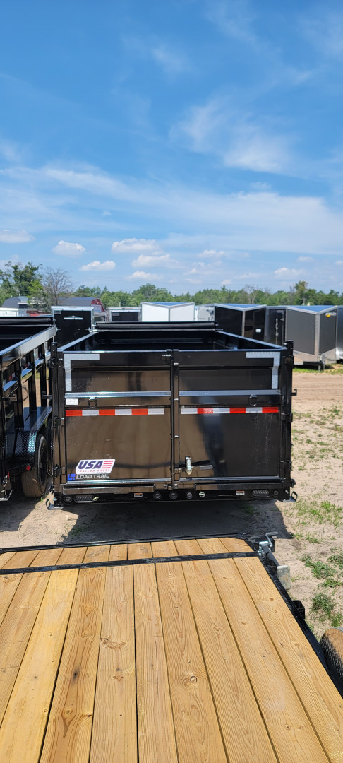 New 2025 Load Trail 83X16 4FT WALL GOOSE NECK Dump Trailer
