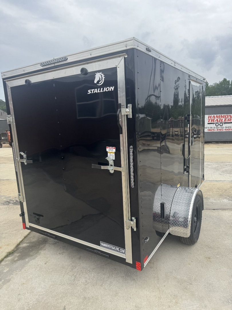 New 2025 STALLION MANUFACTURING LLC 6x10 Cargo / Enclosed Trailer for ...