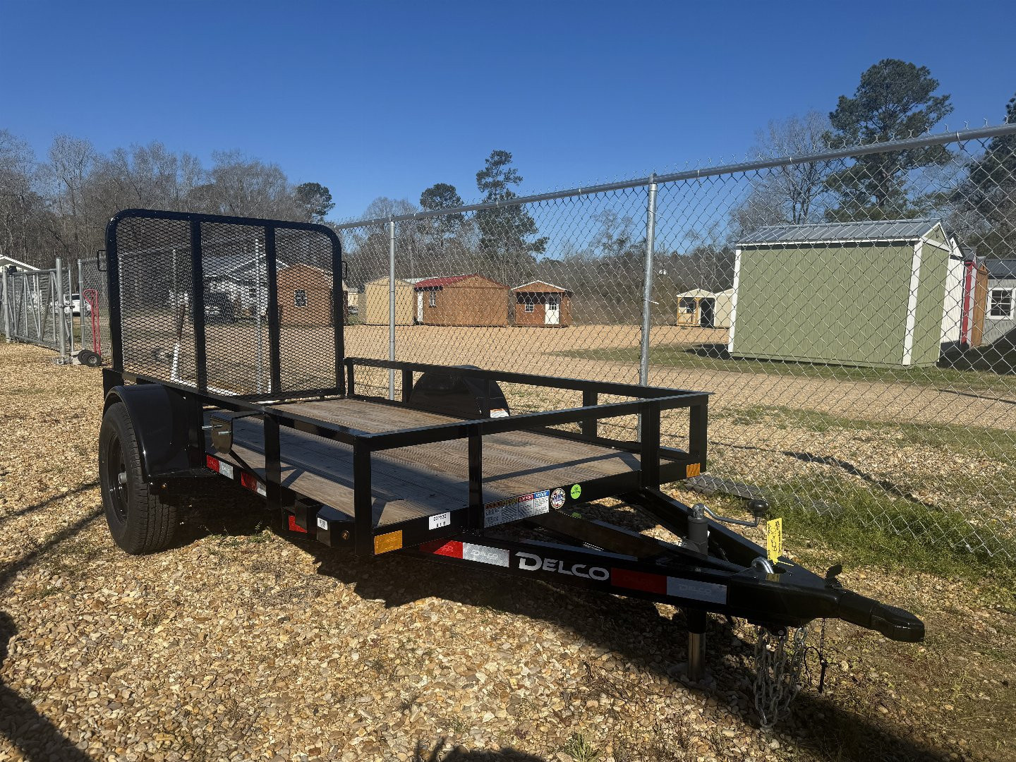 New 2025 Delco Trailers 60"x10' Utility Trailer