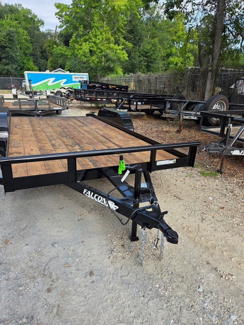 New 2025 Falcon Trailers 6.10x14+2 Car Hauler for sale in Covington, LA