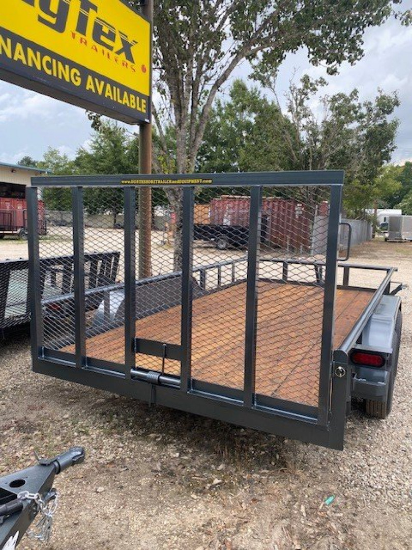 New 2025 Falcon Trailers 6.10 x 14 Ind Dty TA Utility Trailer