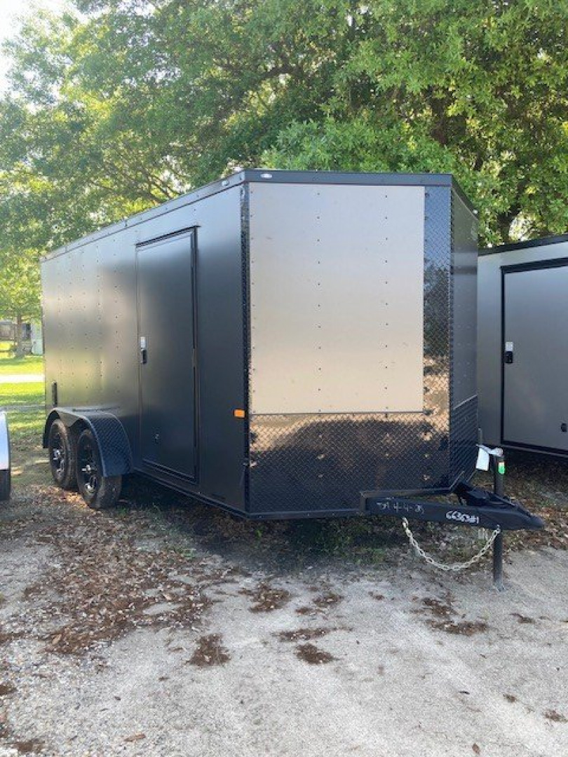 New 2025 Rock Solid Cargo 7x14 TA VN w/polycore Cargo / Enclosed Trailer