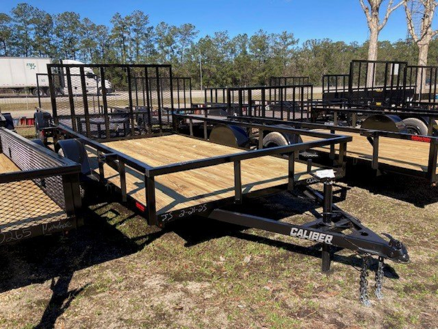 New 2025 Caliber Trailer Mfg 6.6x12 SA AG652 Utility Trailer for sale ...