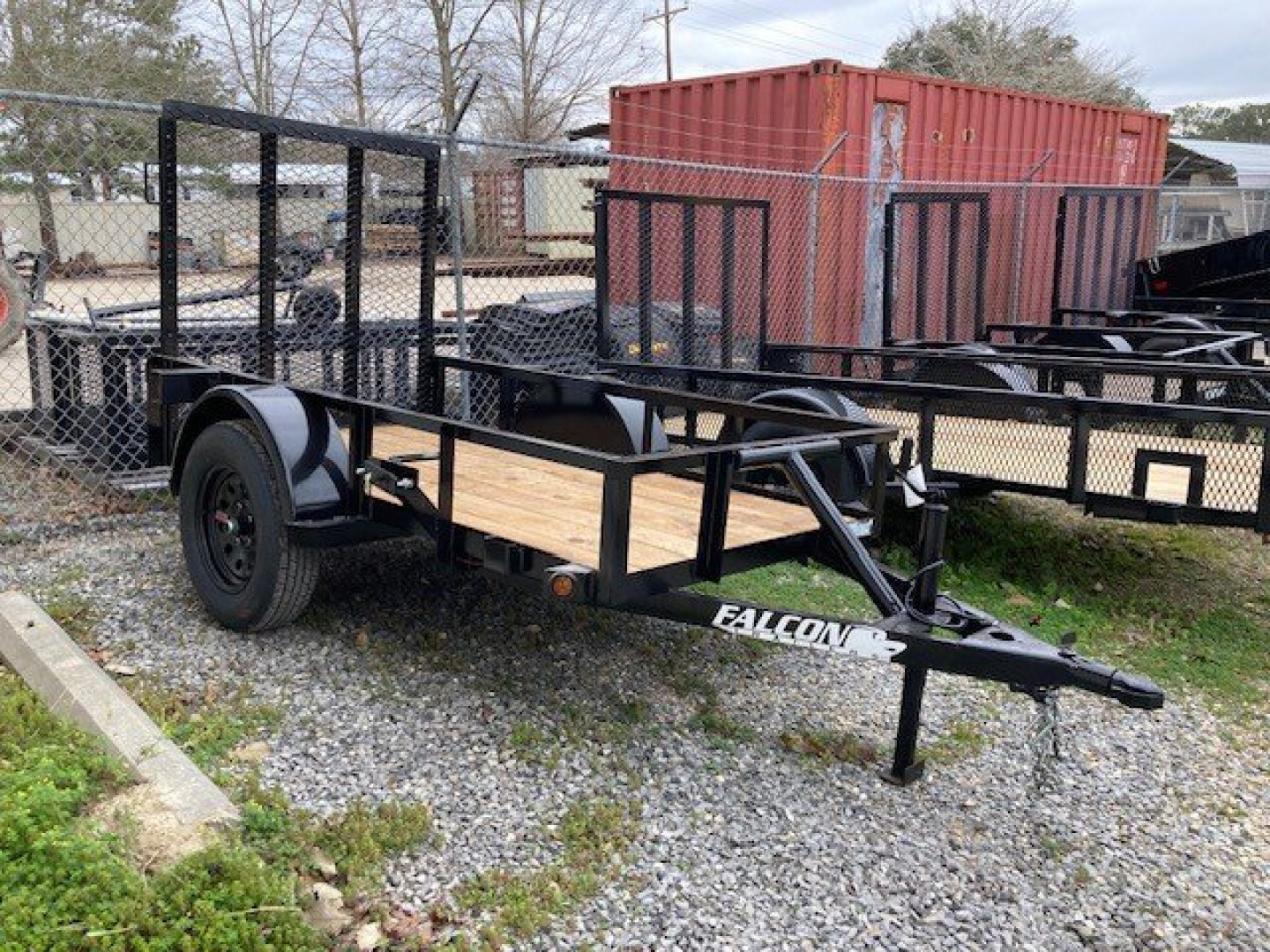 New 2025 Falcon Trailers 4x8 SA Utility Trailer