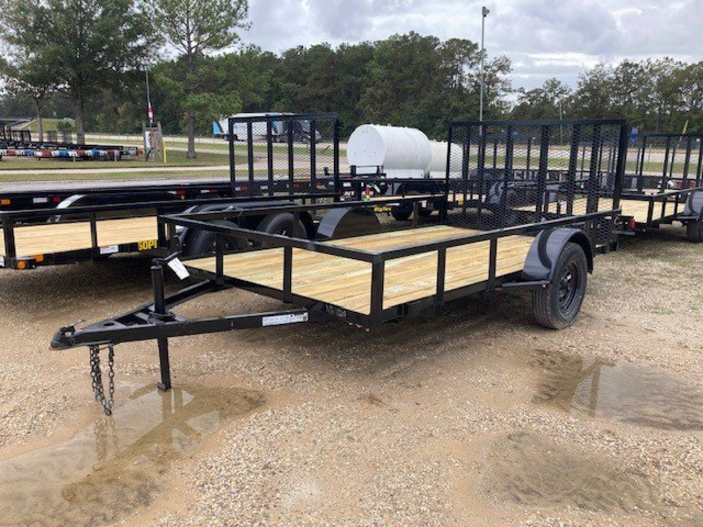 New 2025 Caliber Trailer Mfg 6.6x12 SA AG652 Utility Trailer for sale ...