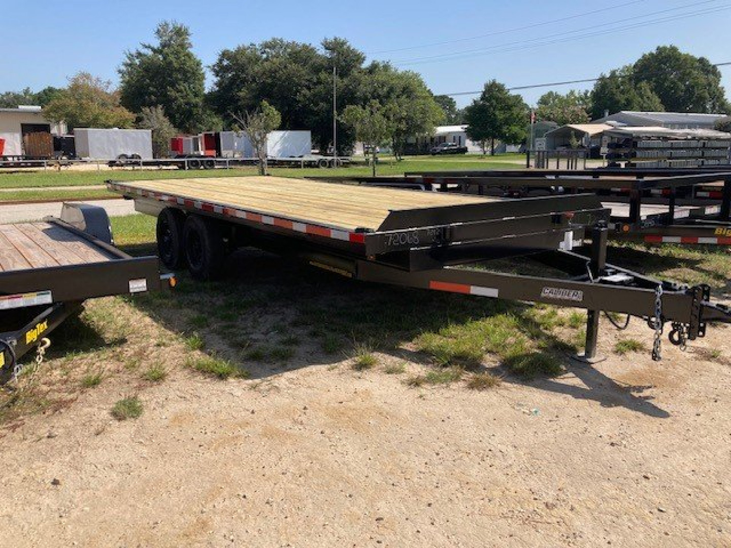 New 2024 Caliber Trailer Mfg 8.5x20 EQ EDM820 Deckover Trailer for sale ...