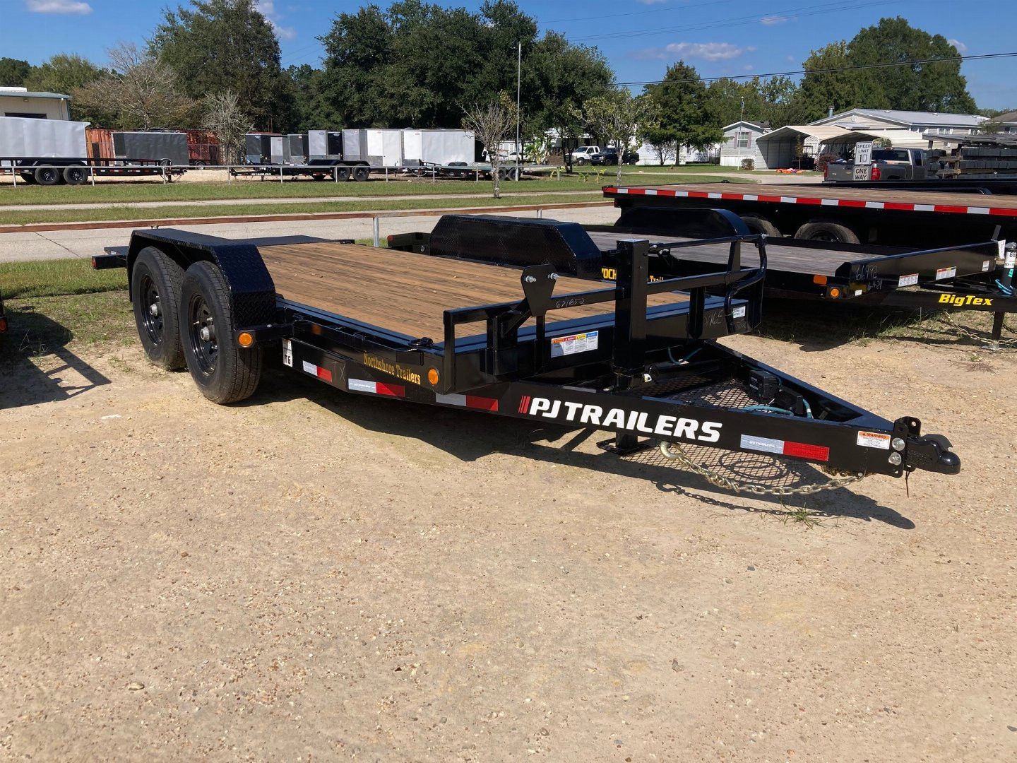 New 2025 PJ Trailers 6.10x16 T6 Tilt Trailer