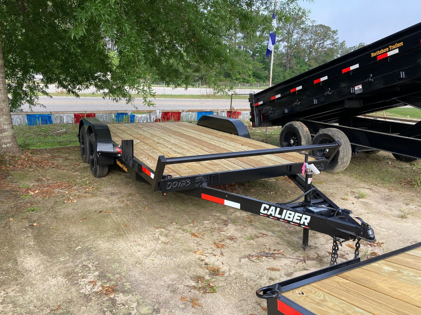 New 2024 Caliber Trailer Mfg 6.10x16 TA CH Car Hauler