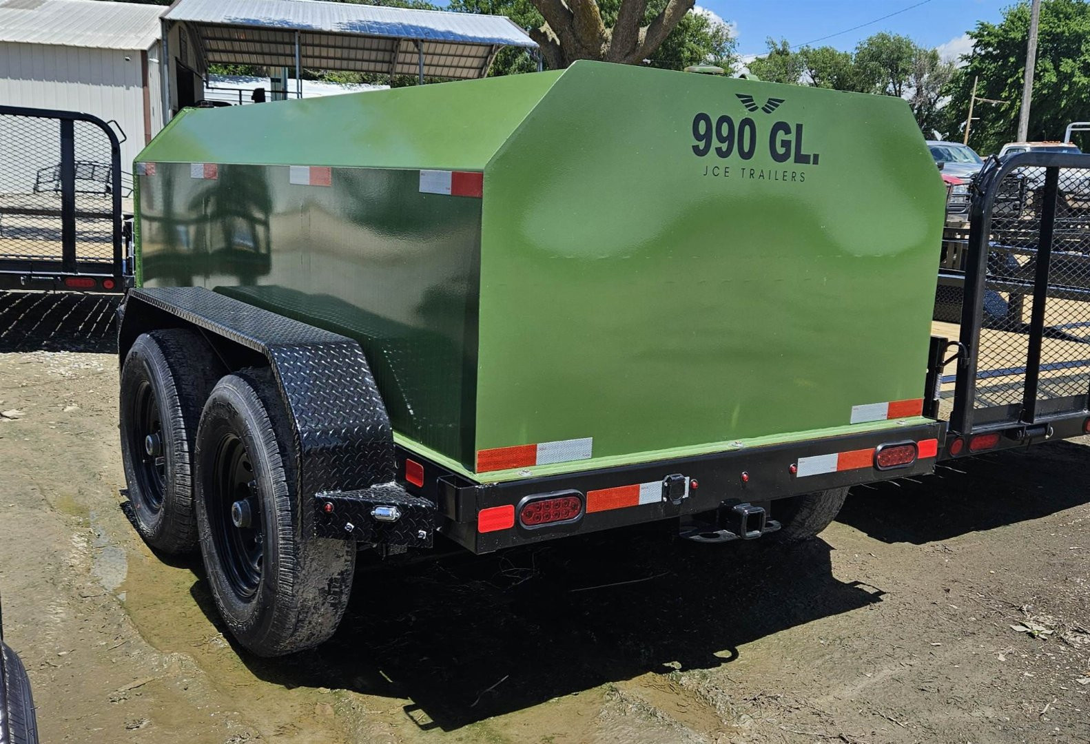New 2025 JCE 990 GAL Fuel Tank Trailer