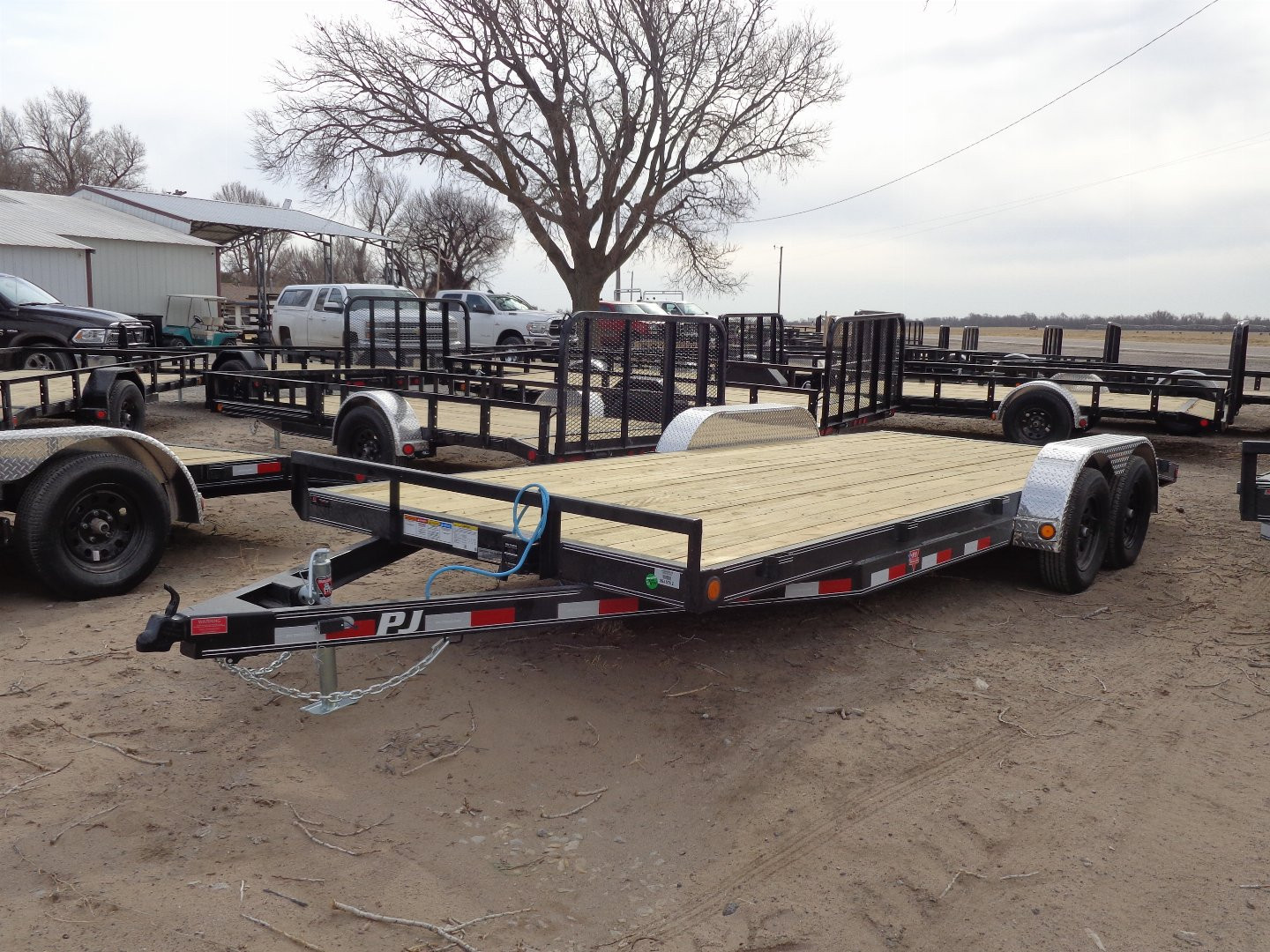 New 2025 PJ TRAILERS 18' x 5 in. Channel (C5) Car Hauler