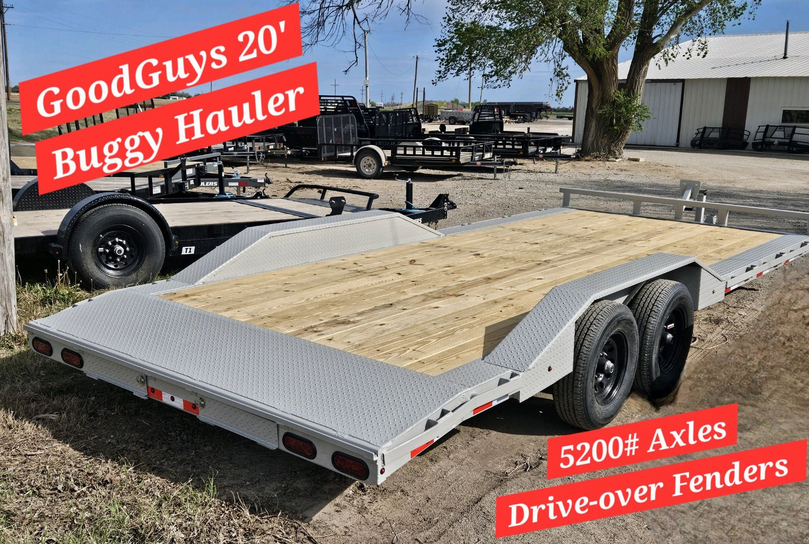 New 2025 Good Guys Trailers 102" x 20' Buggy Hauler Equipment Trailer ...