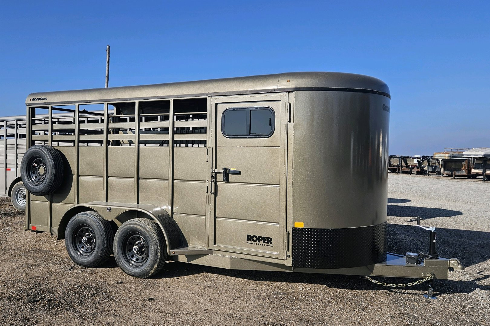 New 2025 Good Guys Trailers 6' x 16' Roper Series 3-Horse Bumper Pull w ...