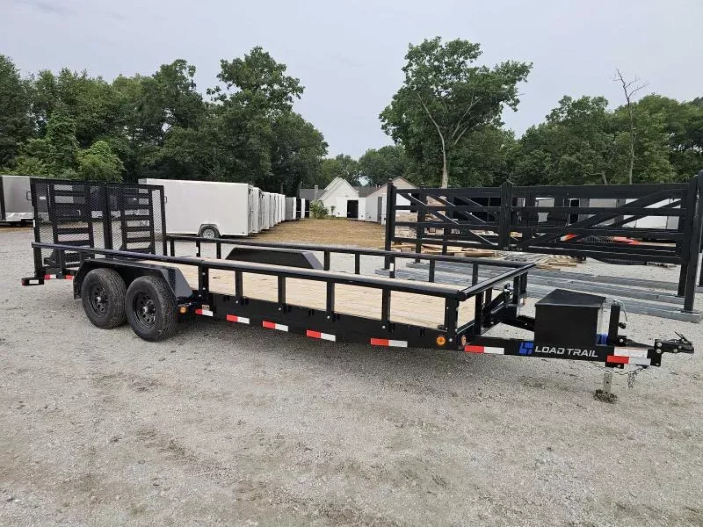 New 2025 Load Trail 83" x 20' Tandem Carhauler w/Side Rails 9990 GVWR ...