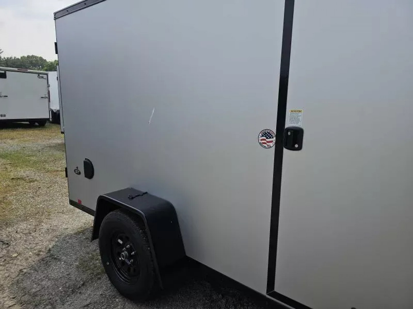 New 2025 Look Trailers 2025 6X12 6' TALL Cargo / Enclosed Trailer RAMP DOOR 080 EXTERIOR ...