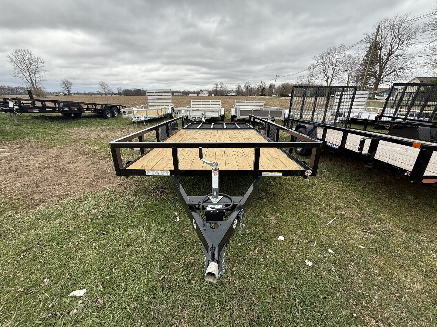 New 2025 Sure-Trac 7X14 SA 5K Utility Trailer for sale in Union City, MI