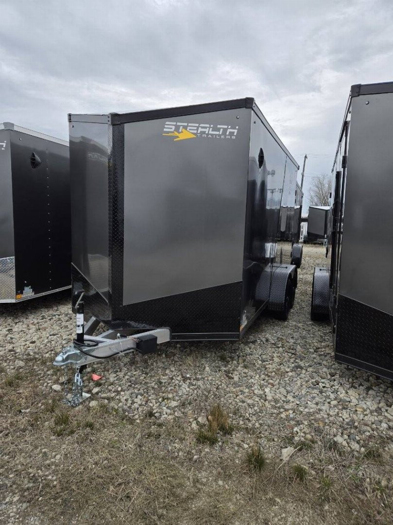 New 2025 Stealth Trailers 7X14TA Multisport Trailer