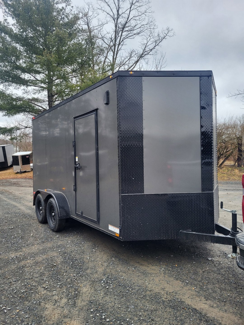 New 2024 ANVIL AT7X14TAEH Cargo / Enclosed Trailer