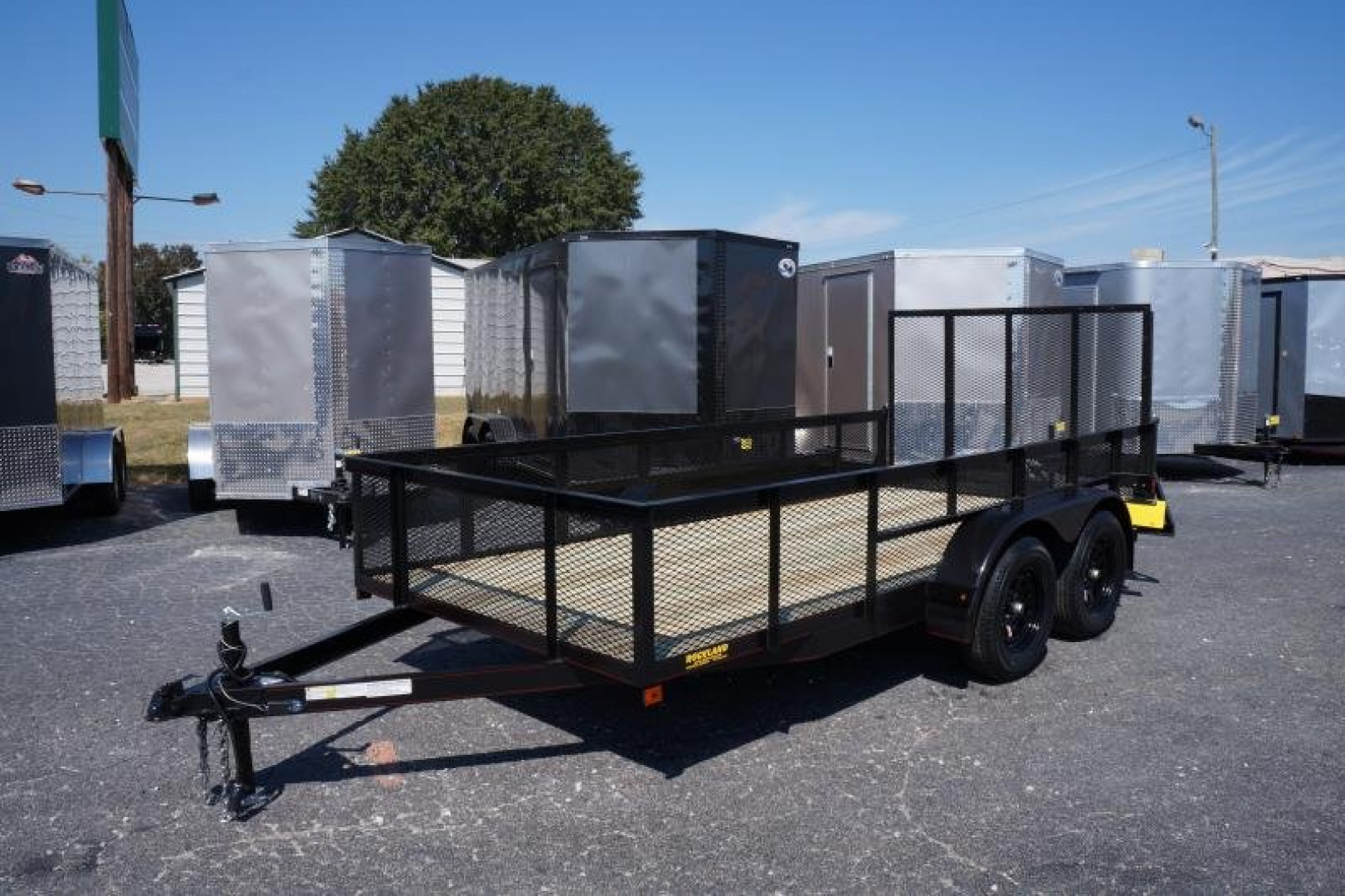 New 2025 GSK Metal Works 77X14Tandem Utility Trailer