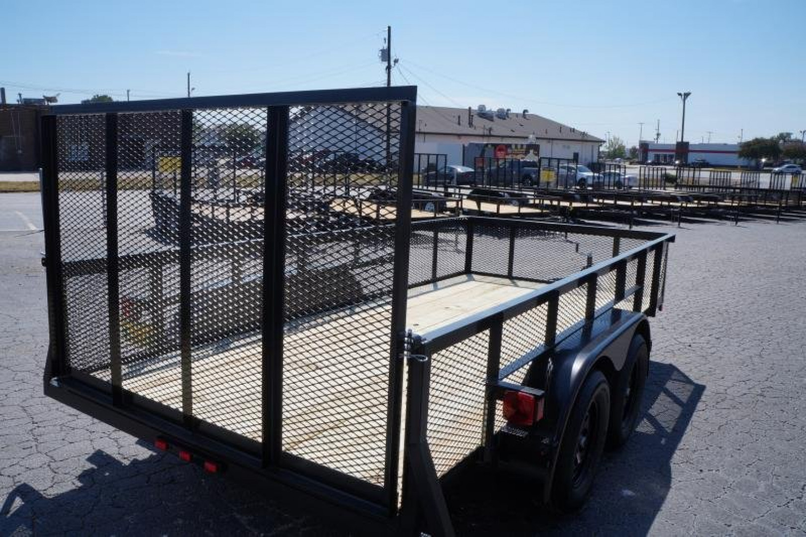 New 2025 GSK Metal Works 77X14Tandem Utility Trailer