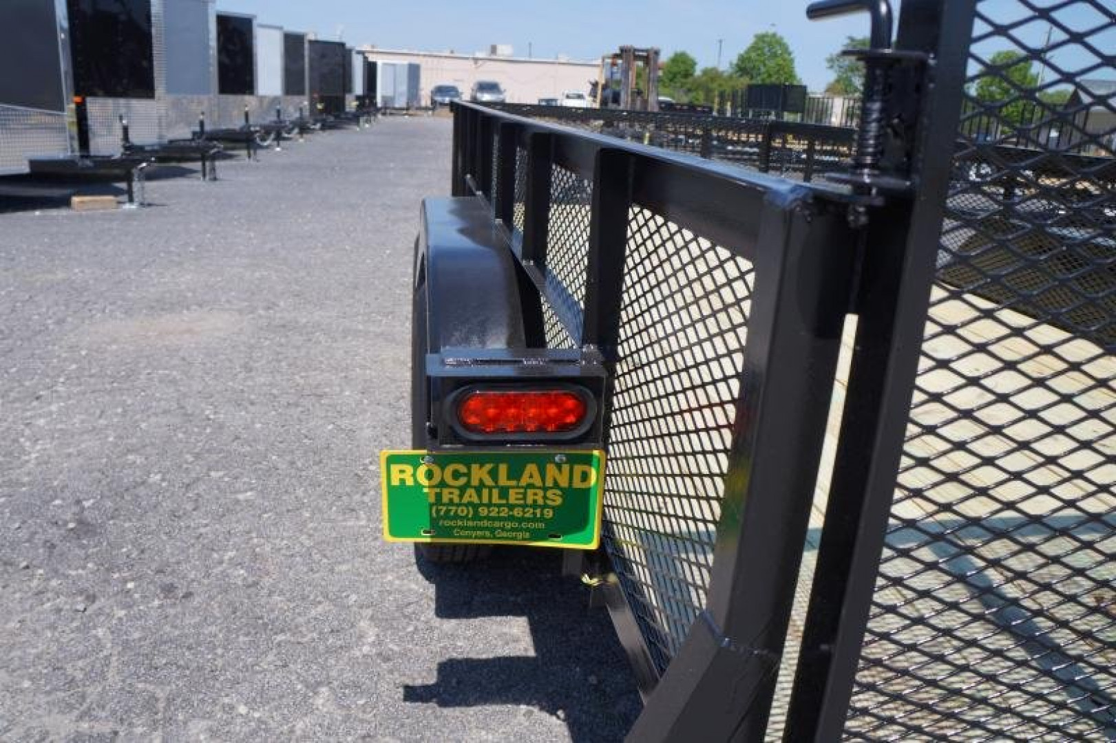 New 2025 GSK METAL WORKS 77X16Tandem Utility Trailer